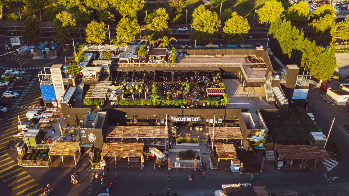 Le Rooftop du Lez : hot spot festif au Marché du Lez - Grizette