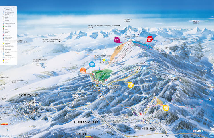 Font-Romeu Pyrénées 2000 - Ski dans les Pyrénées - Grizette